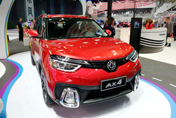 DFM AX4 - новый кроссовер на Пекинском автосалоне